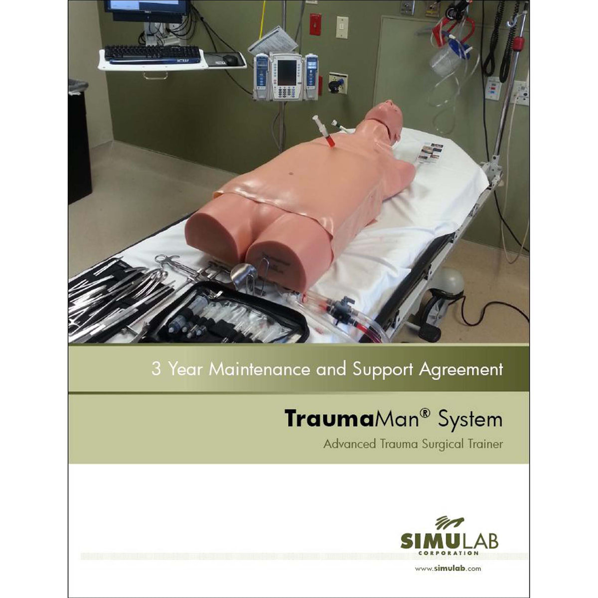 Trauma Man Three-year Agreement – Simulab Corporation